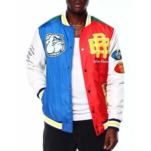Reason | Jackets & Coats | Reason Varsity Jacket Mens Large Blue Red ...